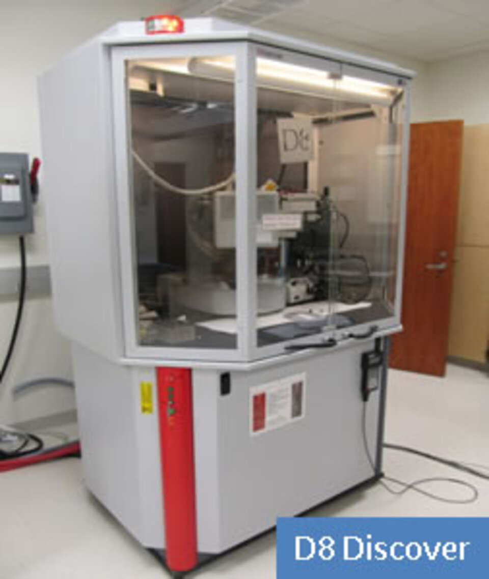 Bruker-AXS D8 Discover Diffractometer | X-Ray Structural ...